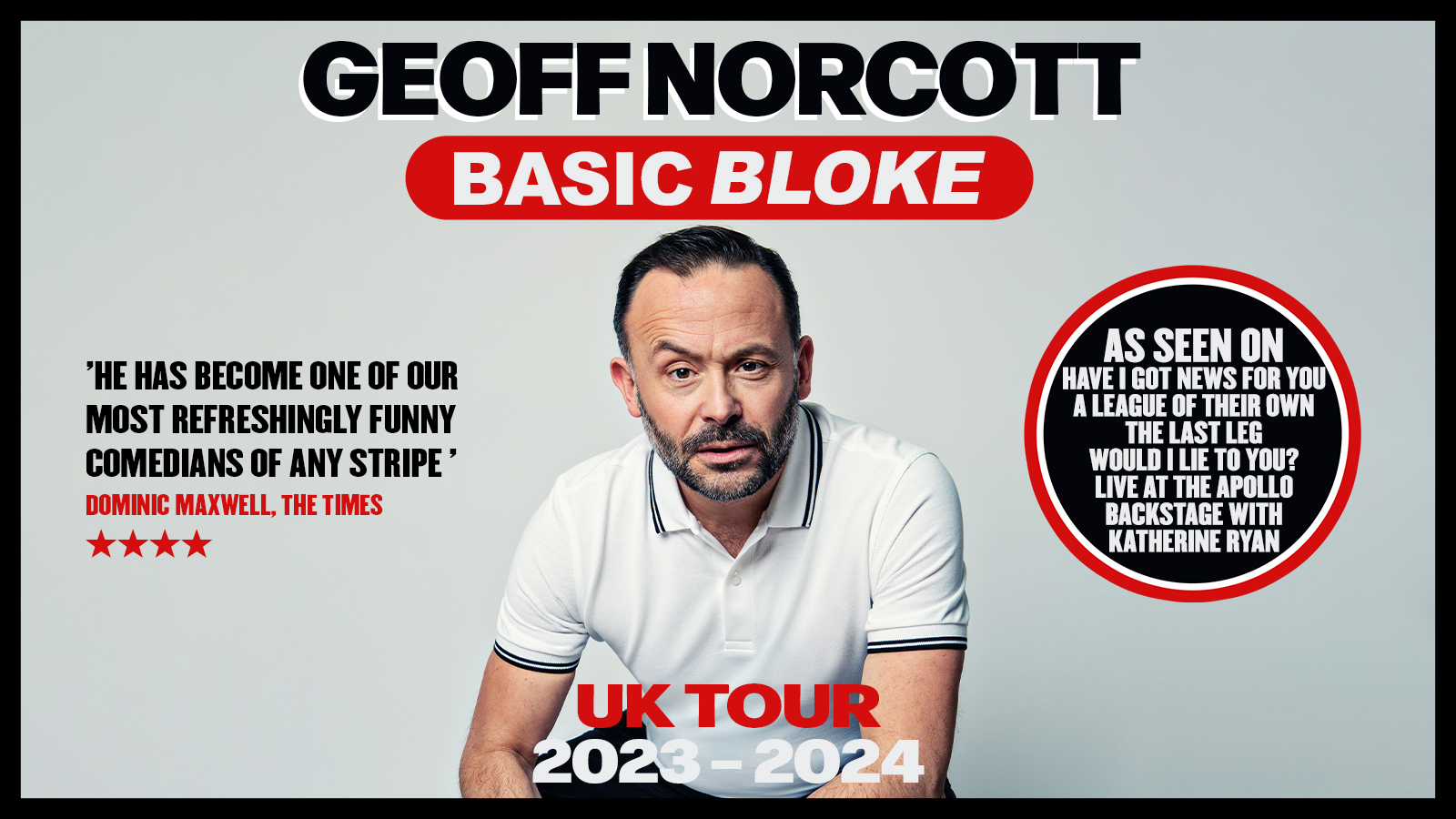 Q&A with Comedian Geoff Norcott